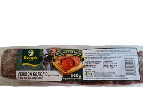Dougies Venison Prey Model - The Dogs Choice
