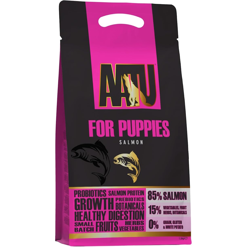 AATU Complete Dried Puppy Salmon - The Dogs Choice